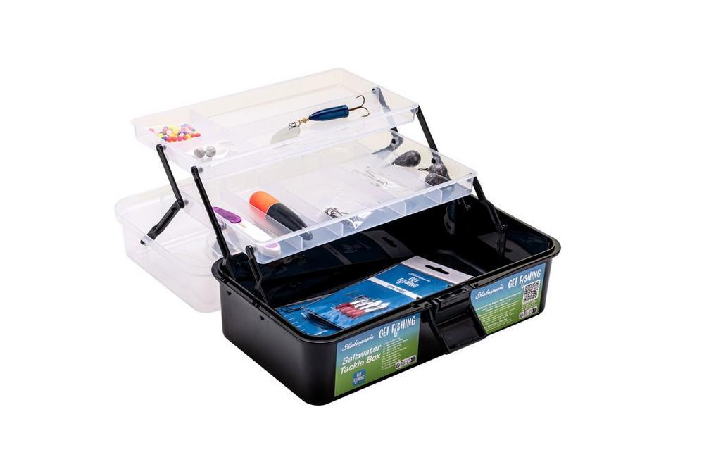 Shakespeare Get Fishing Saltwater Tackle Box – Great Fishing Tackle