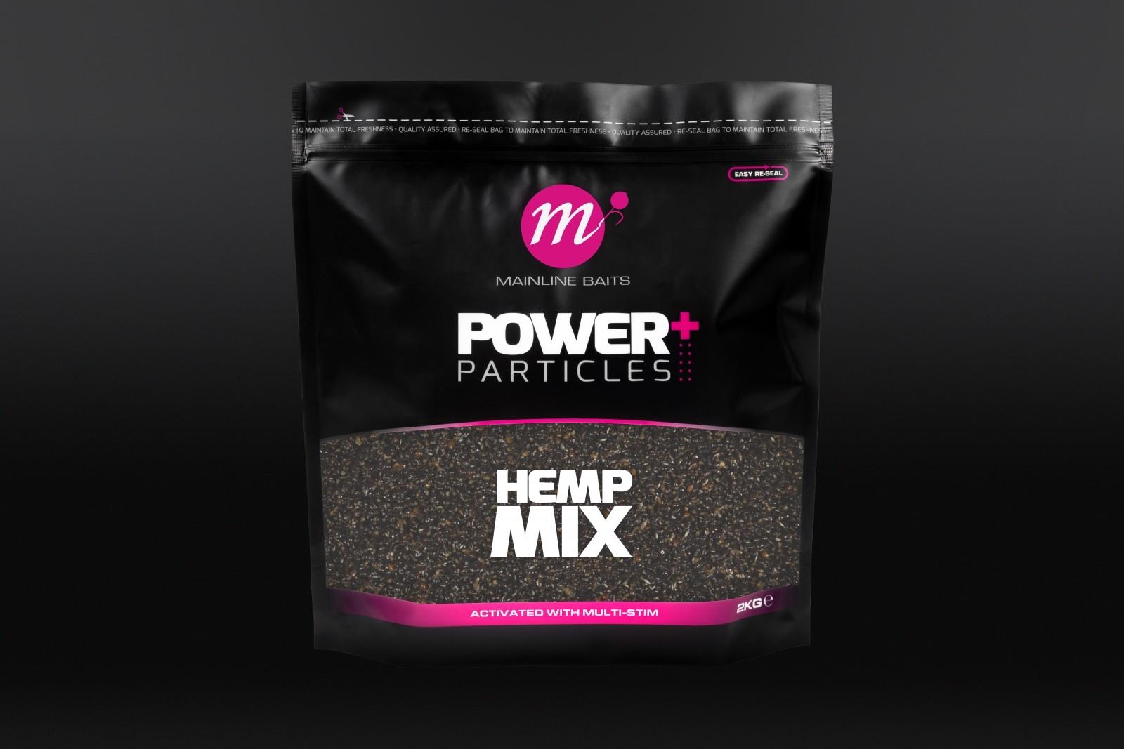 Mainline Power+ Particles Hemp Mix 2kg Bag – Great Fishing Tackle